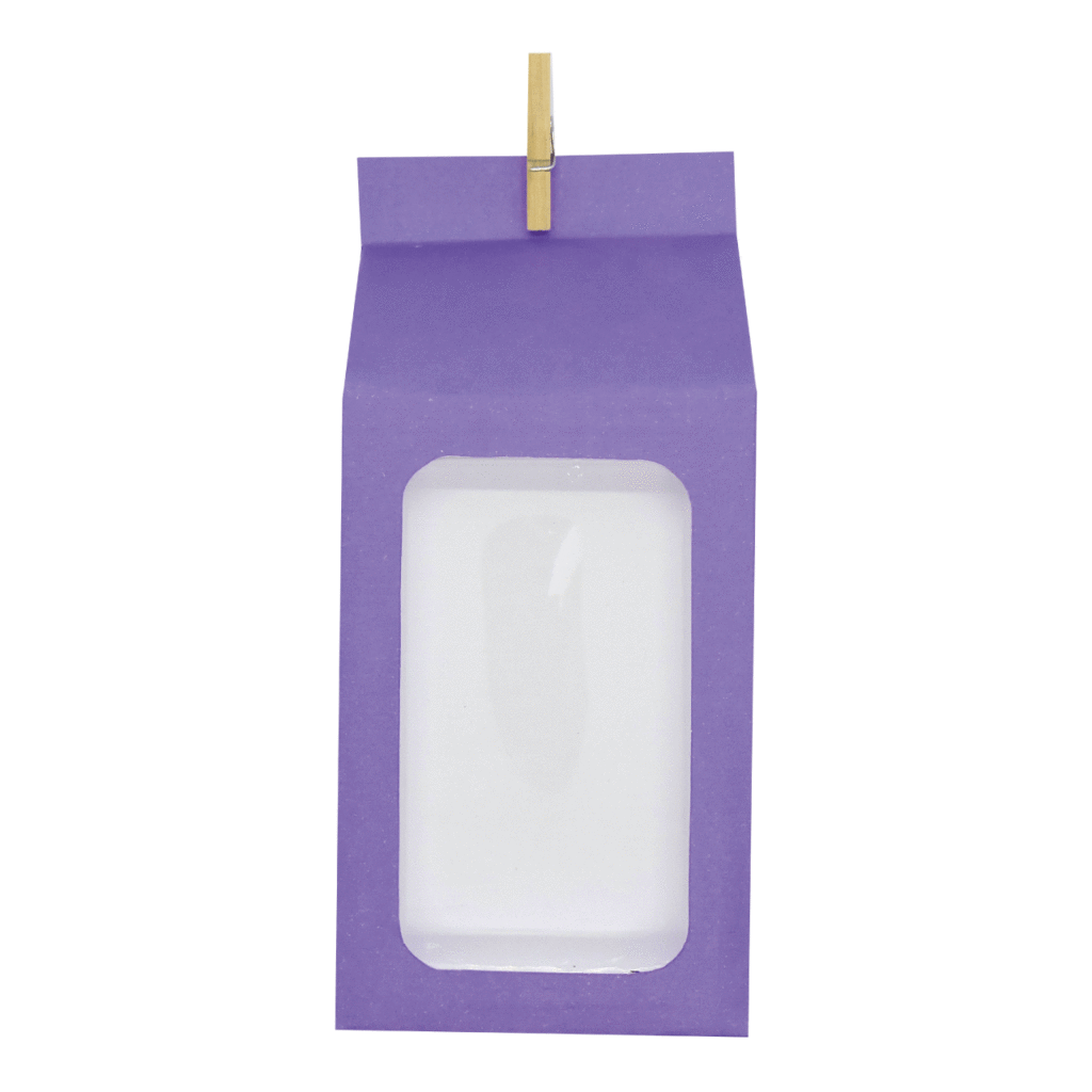 Molde Milk box shaker frontal - Leru Leru Imprimibles