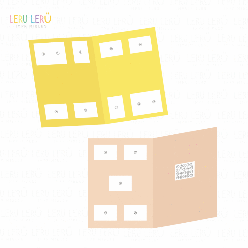 Molde álbum de 160 figuritas - Leru Leru Imprimibles