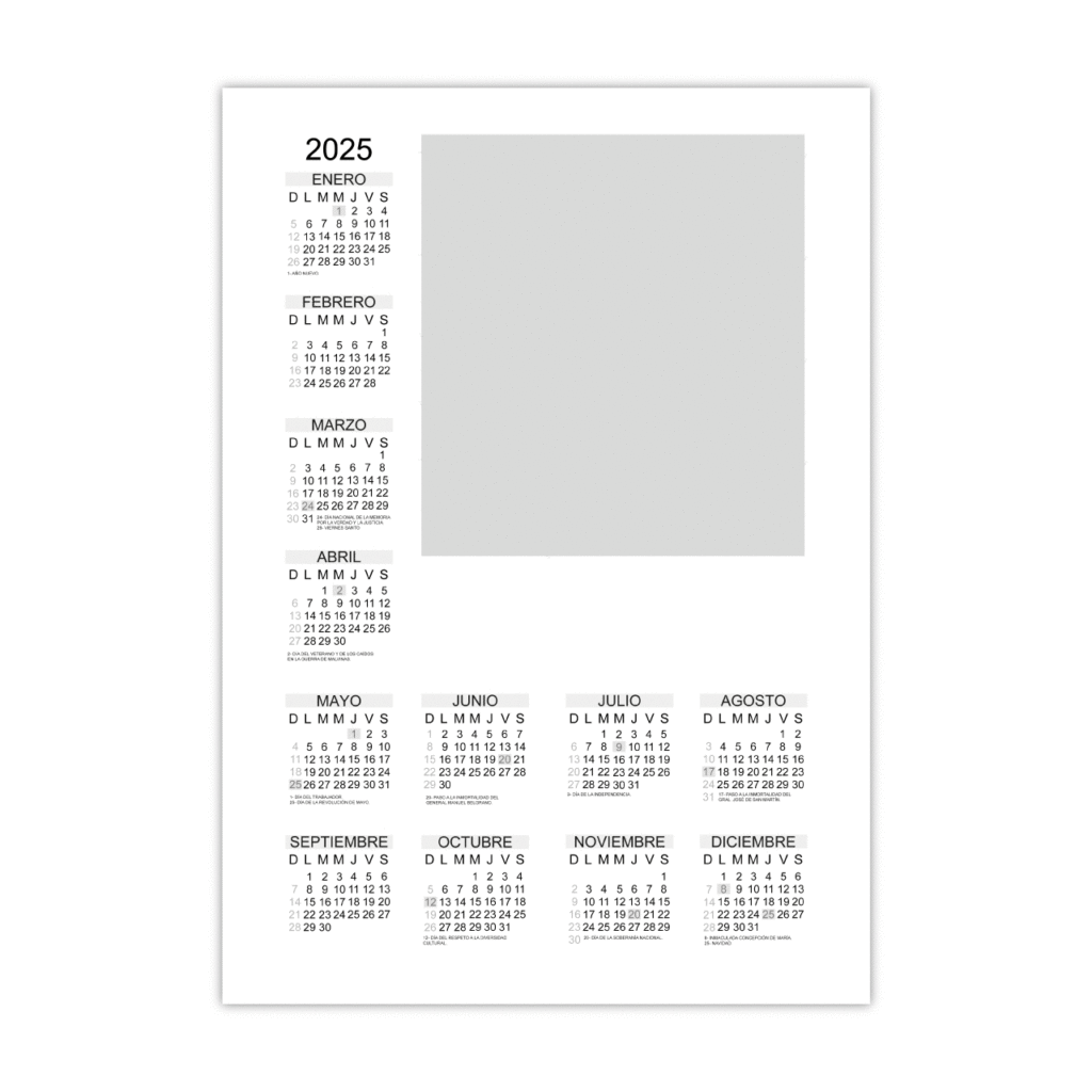 Calendario / Almanaque archivos - Leru Leru Imprimibles
